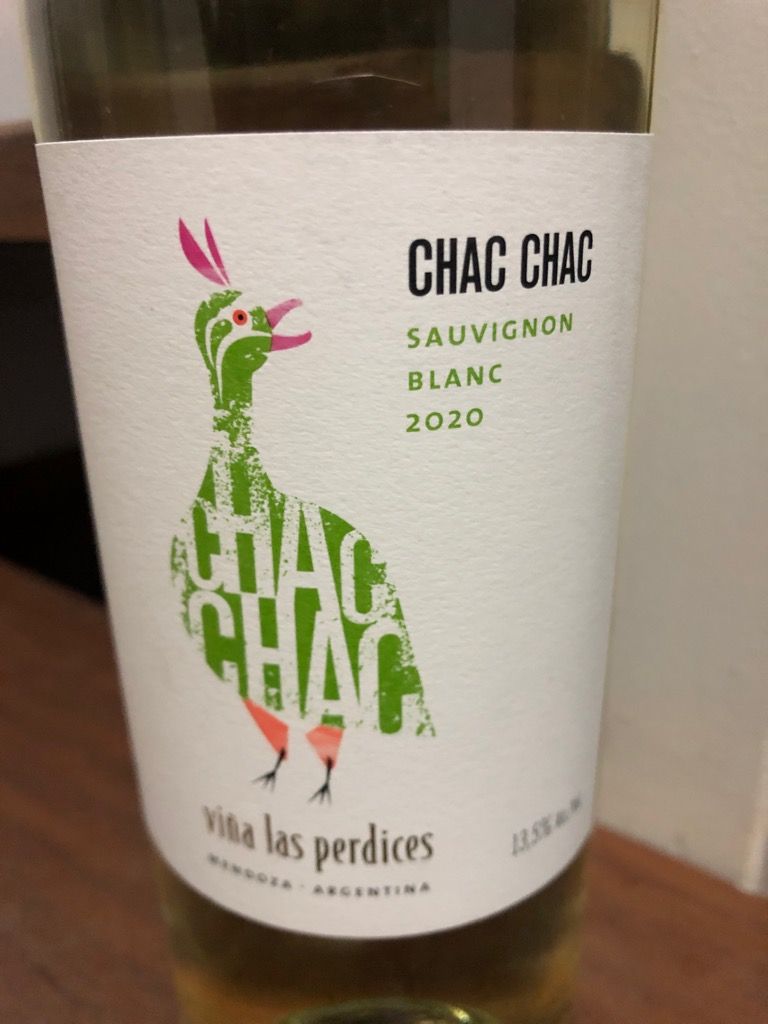 2021 Las Perdices Sauvignon Blanc Chac Chac, Argentina, Mendoza, Lujan ...