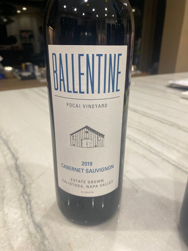 2019 Ballentine Vineyards Cabernet Sauvignon Pocai Vineyard, USA ...