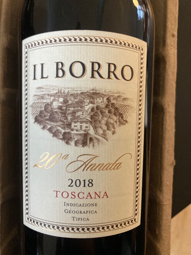 2020 Il Borro Toscana IGT, Italy, Tuscany, Toscana IGT - CellarTracker