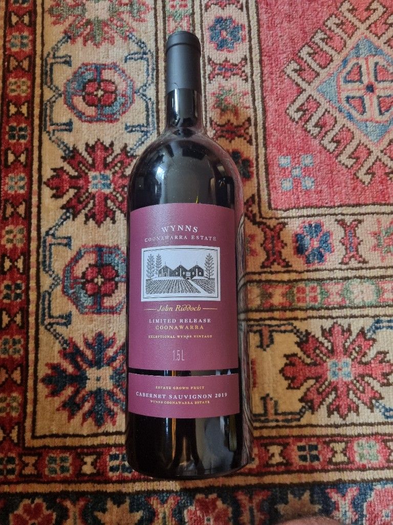 2019 Wynns Coonawarra Estate Cabernet Sauvignon John Riddoch, Australia ...