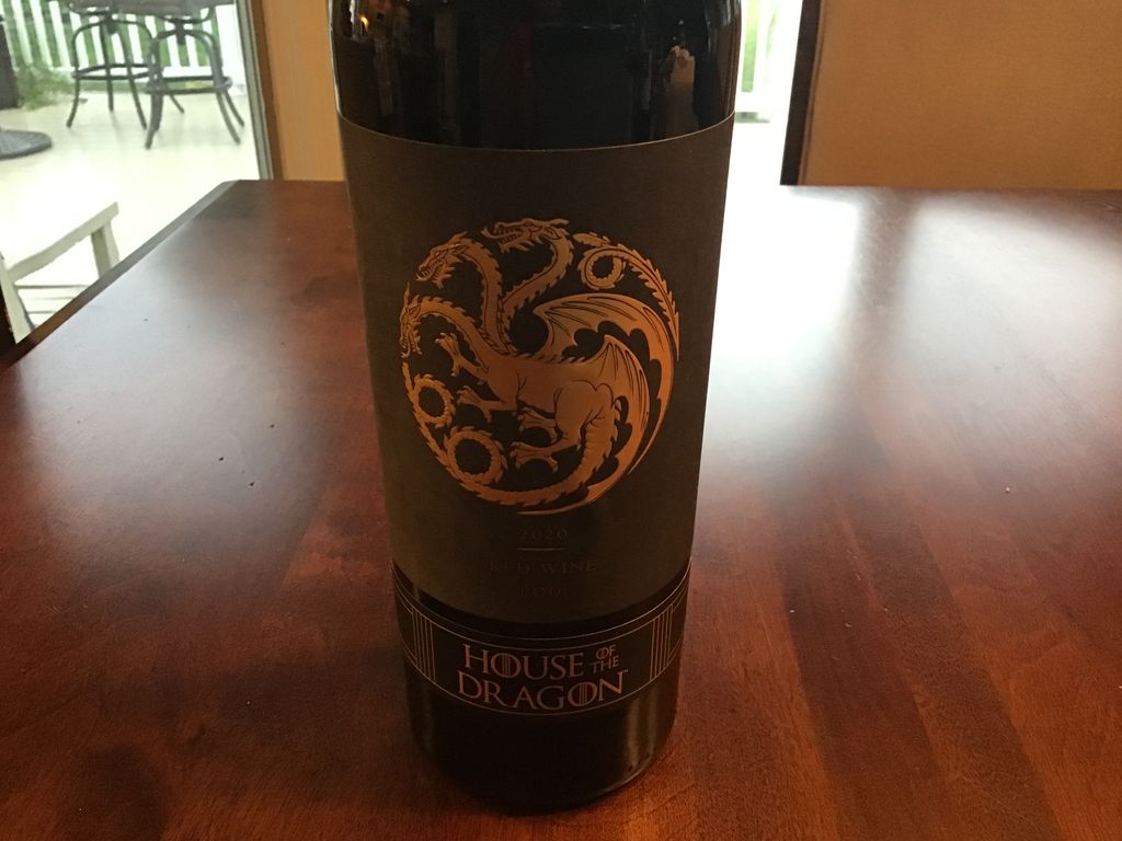 2020 Seven Kingdoms Wines House of the Dragon Red, USA, California ...
