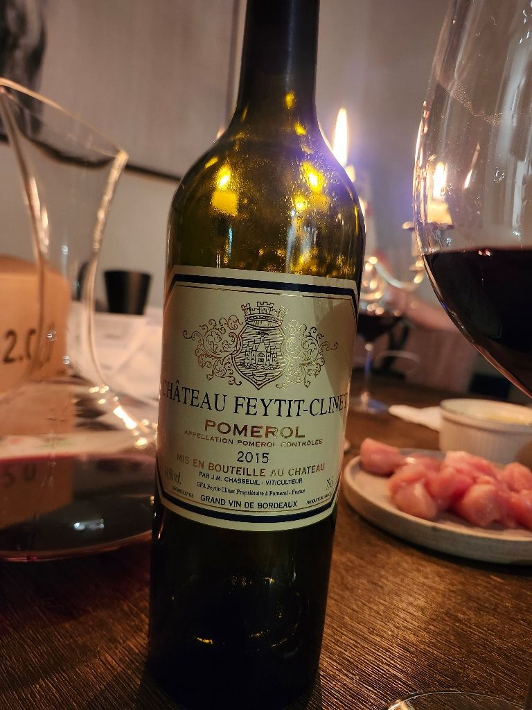 2015 Château Feytit Clinet, France, Bordeaux, Libournais, Pomerol - CellarTracker