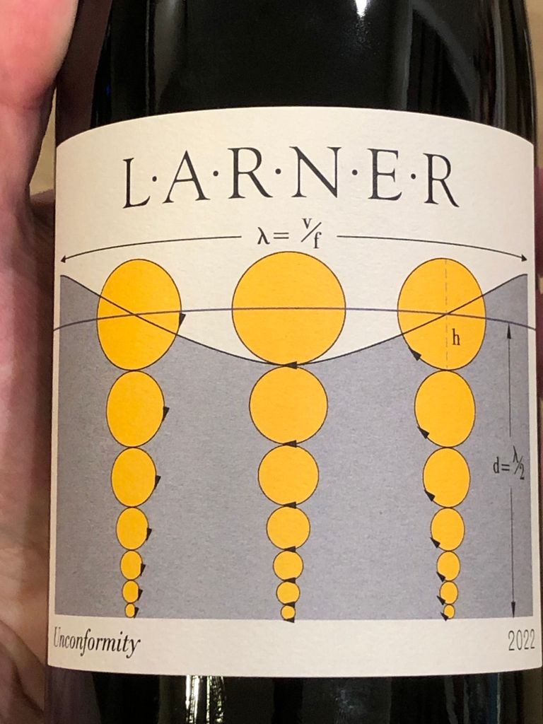 2022 Larner Vineyard Unconformity Red, USA, California, Central Coast ...