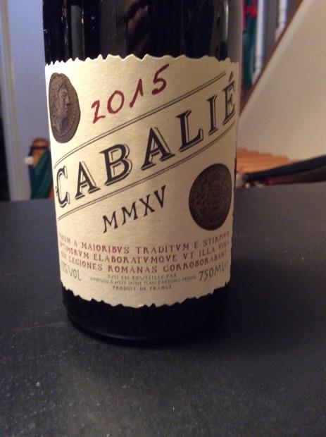 2013 Cabalie Vin de Pays d'Oc Cuvée Vieilles Vignes - CellarTracker