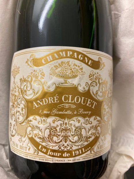 1911 André Clouet Champagne, France, Champagne - CellarTracker