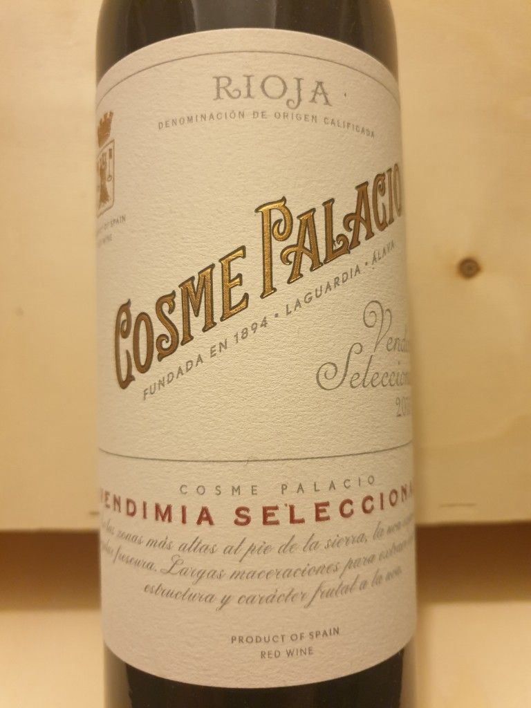 2016 Bodegas Palacio Rioja Cosme Palacio Vendimia Seleccionada, Spain ...