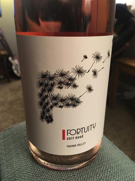 2017 Fortuity Cellars Rosé of Cinsault, USA, Washington, Columbia ...