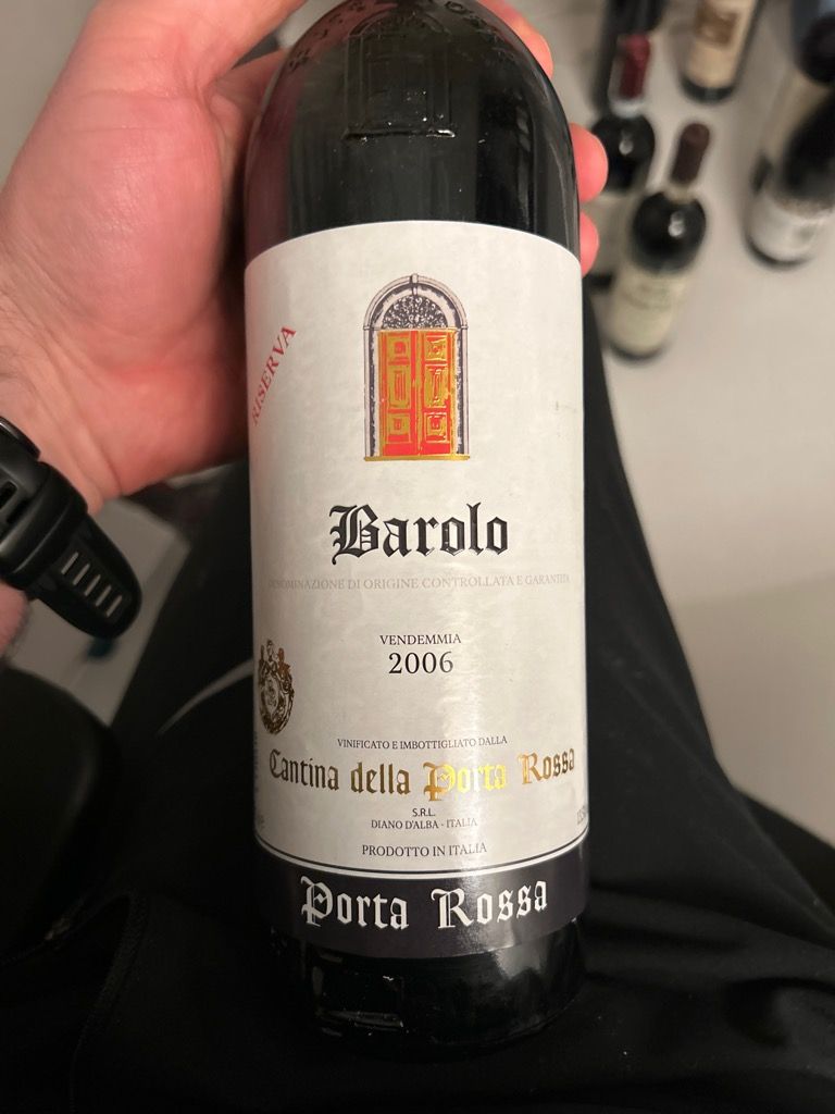 2018 Cantina della Porta Rossa Barolo, Italy, Piedmont, Langhe, Barolo ...