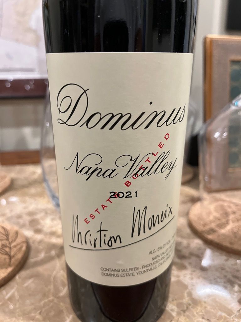 2021 Dominus Estate, USA, California, Napa Valley - CellarTracker