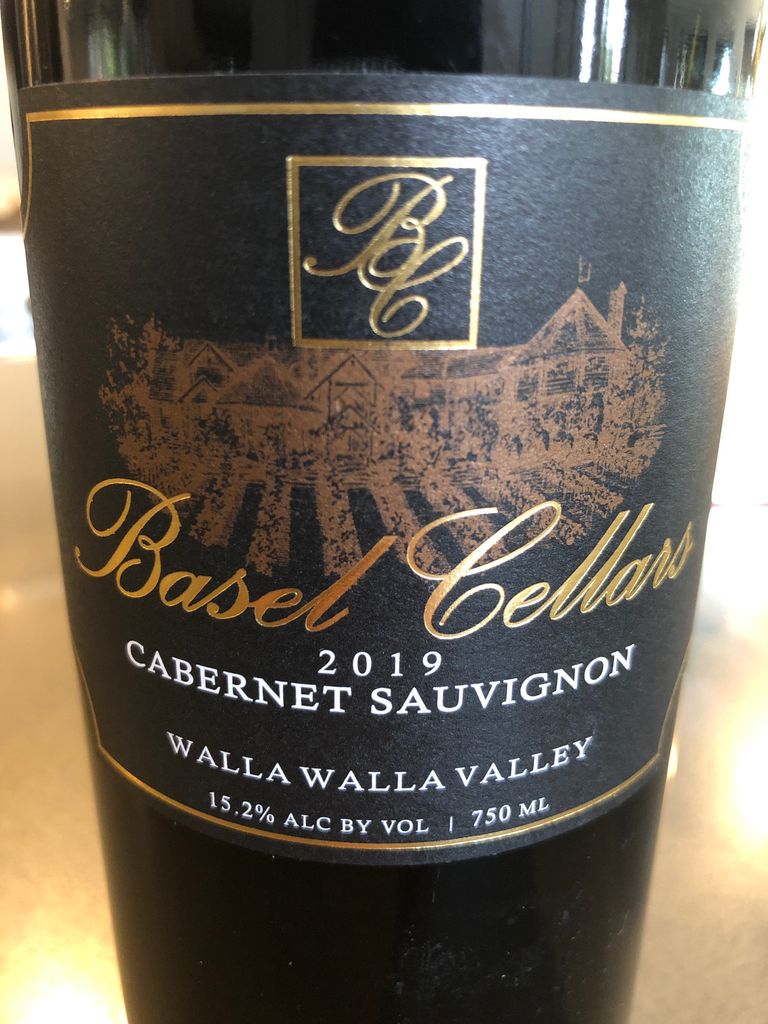 2019 Basel Cellars Cabernet Sauvignon, USA, Washington, Columbia Valley ...
