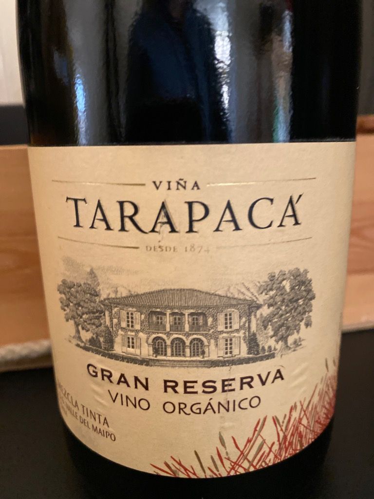 2021 Viña Tarapacá Gran Reserva Mezcla Tinta, Chile, Maipo Valley ...