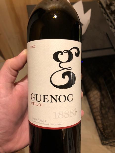 2018 Guenoc Merlot, USA, California - CellarTracker