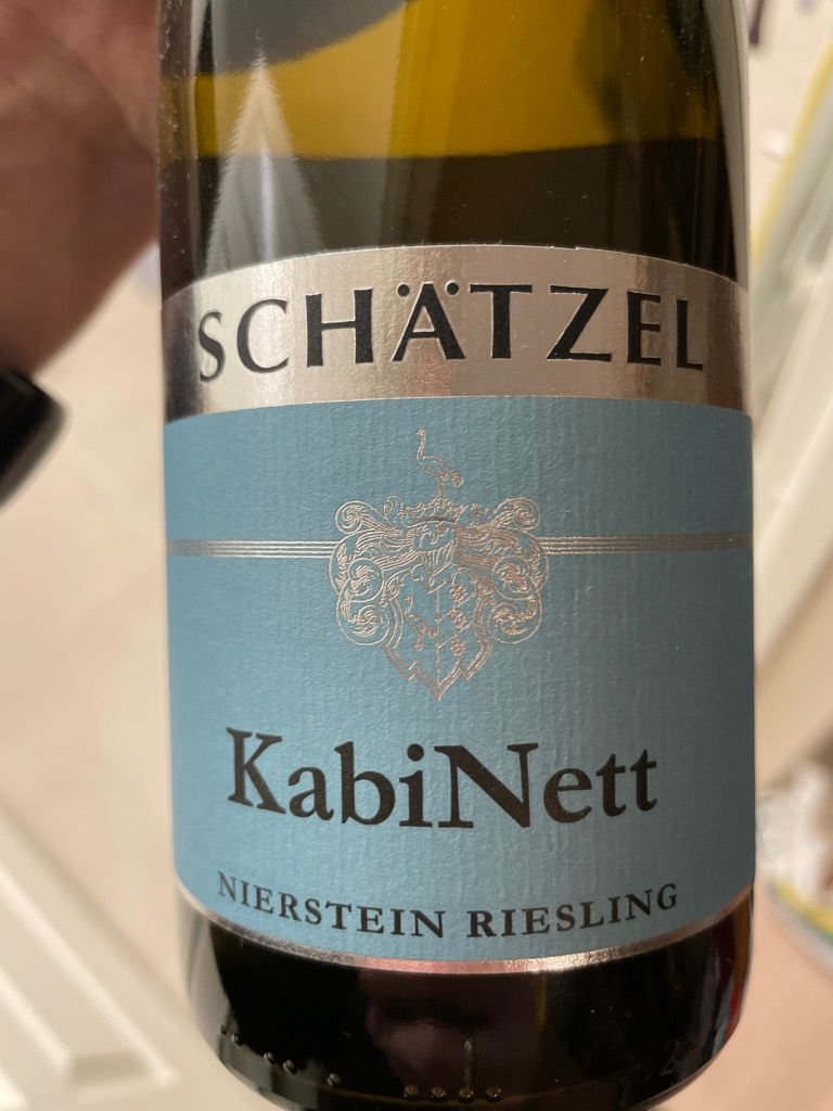 2015 Weingut Schätzel Nierstein Riesling Kabinett, Germany, Rheinhessen ...