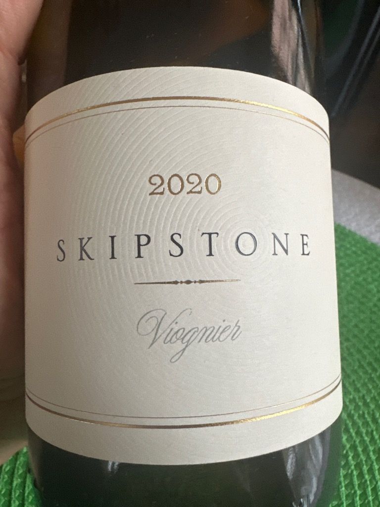 2020 Skipstone Viognier, USA, California, Sonoma County, Alexander ...