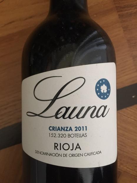 2011 Bodegas Launa Rioja Crianza, Spain, La Rioja, La Rioja Alavesa ...