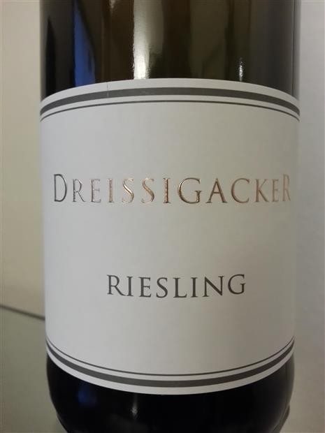 2012 Weingut Dreissigacker Riesling, Germany, Rheinhessen - CellarTracker