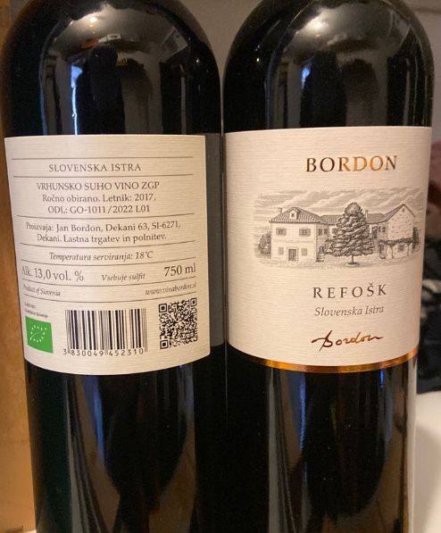 2017 Bordon Farm Refosk, Slovenia, Primorska, Slovenska Istra / Koper ...