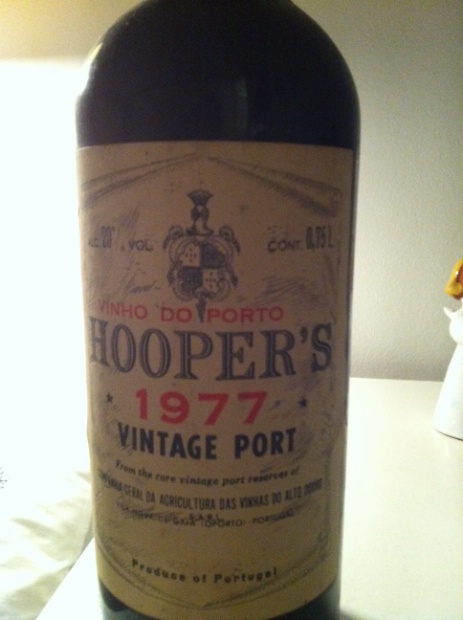 1977 Hooper's Porto Vintage, Portugal, Douro, Porto - CellarTracker