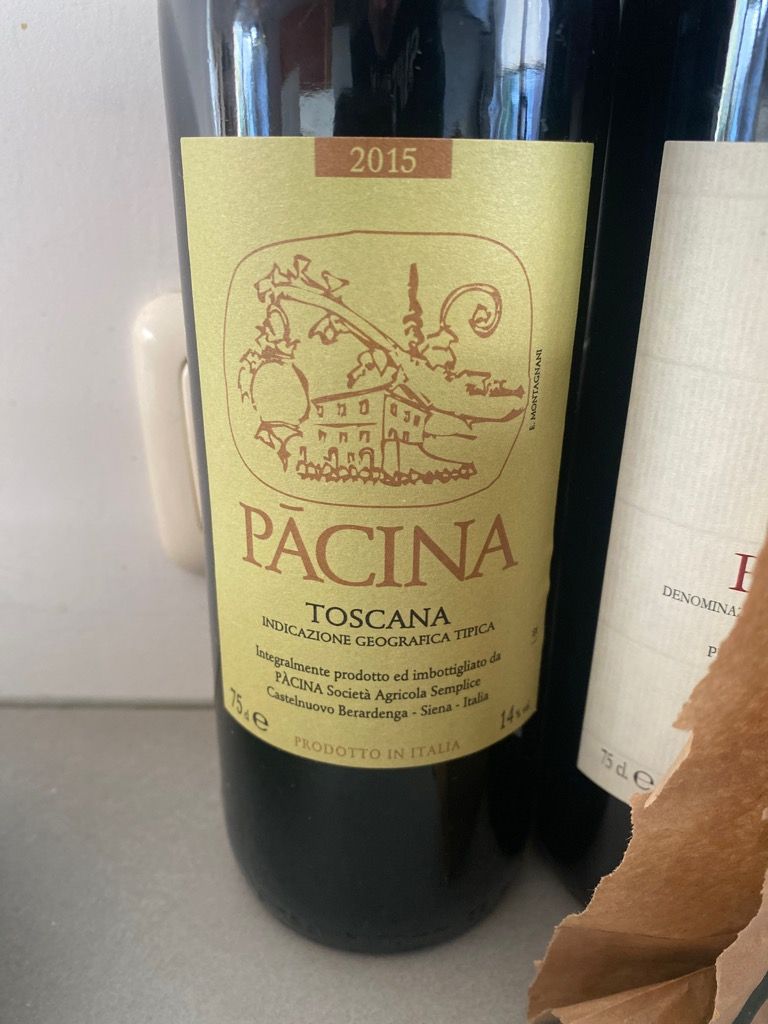 2015 Pacina Pacina Toscana IGT, Italy, Tuscany, Toscana IGT - CellarTracker