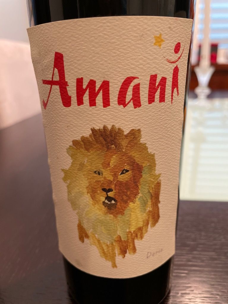 2018 Porter Family Vineyards Amani, USA, California, Napa Valley ...