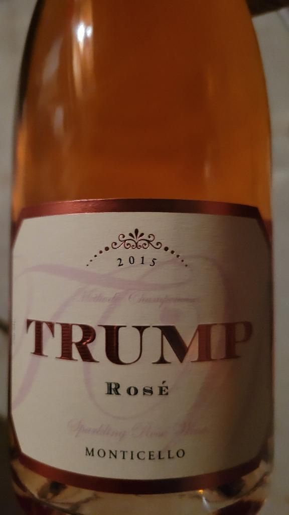 2016 Trump Winery Sparkling Rosé, USA, Virginia, Central Virginia ...