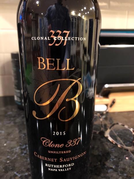 2018 Bell Wine Cellars Cabernet Sauvignon Clone 337, USA, California ...