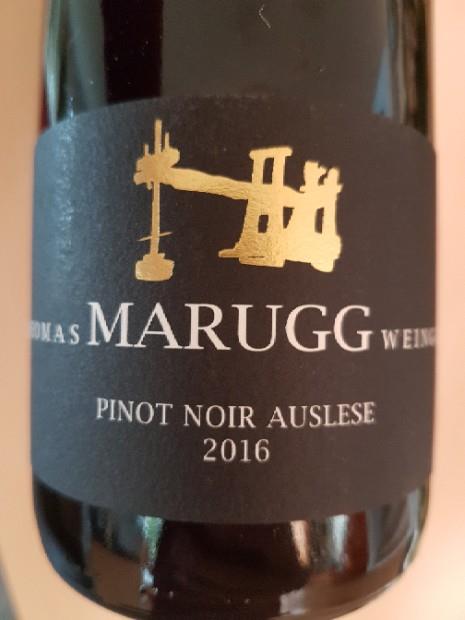 2017 Fam. Thomas Marugg Pinot Noir Auslese Fläsch, Switzerland, Eastern ...