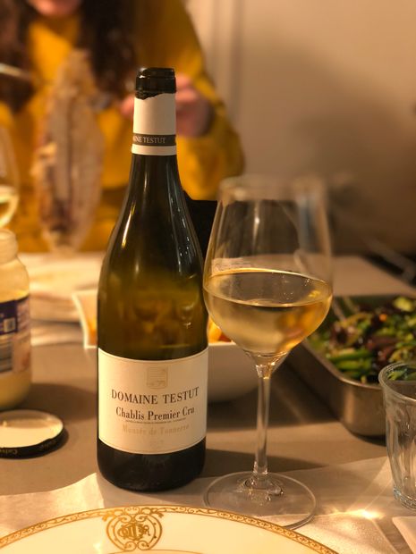 2017 Domaine Testut Chablis 1er Cru Montée de Tonnerre, France ...