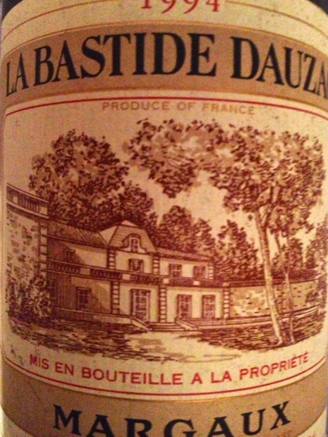 1994 La Bastide Dauzac, France, Bordeaux, Médoc, Margaux - CellarTracker