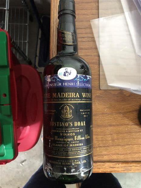 1888 Justino's Madeira Boal Justino's Boal Medium Sweet Golden #895 ...