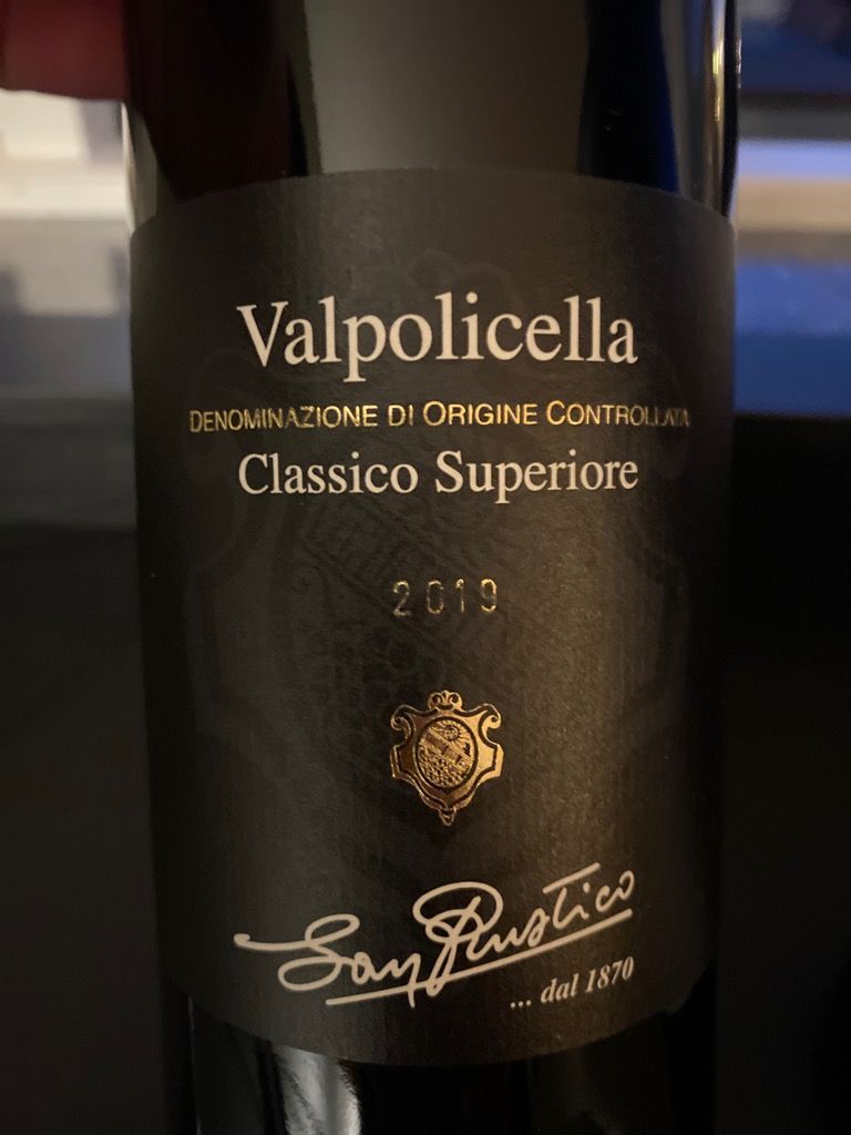 2019 San Rustico Ripasso della Valpolicella Classico Superiore Vigneti del Gaso, Italy, Veneto ...
