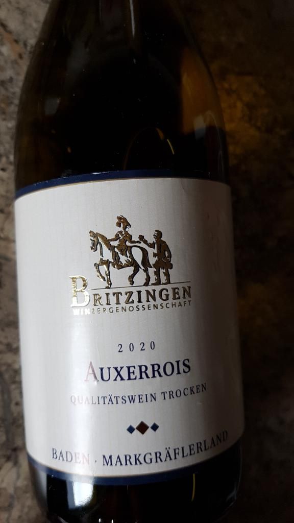 2020 Winzergenossenschaft Britzingen Britzinger Sonnhole Grauer ...