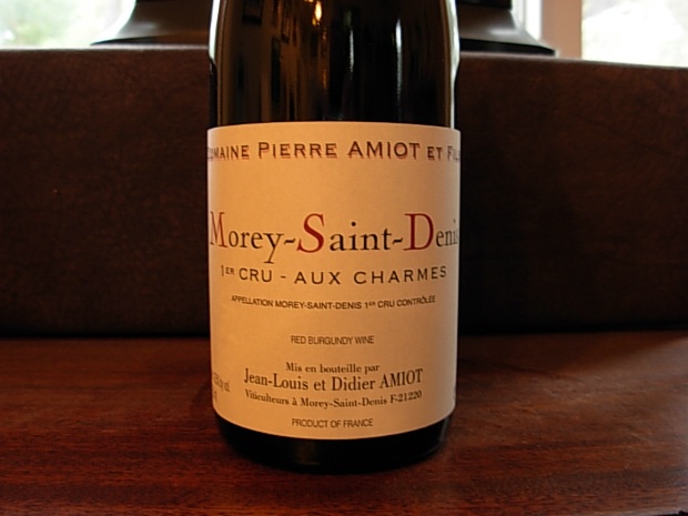 2005 Domaine Pierre Amiot et Fils Morey St. Denis 1er Cru Aux Charmes ...