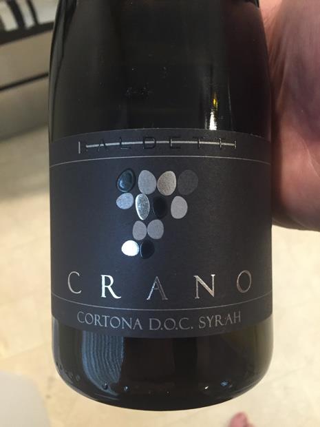 2011 Baldetti Syrah Cortona Crano, Italy, Tuscany, Cortona - CellarTracker