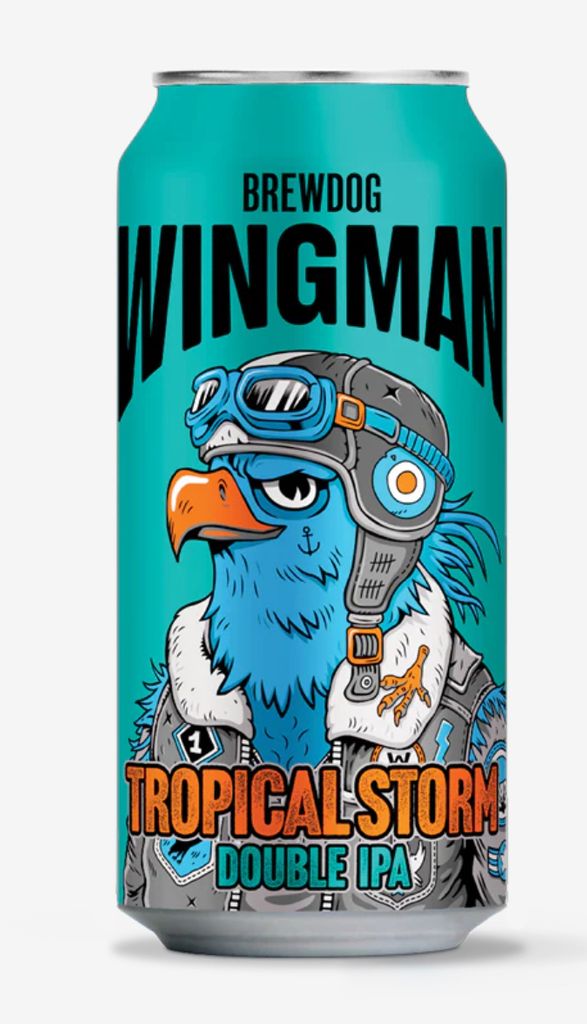NV Brewdog Wingman , Tropical Storm , Double IPA, United Kingdom ...