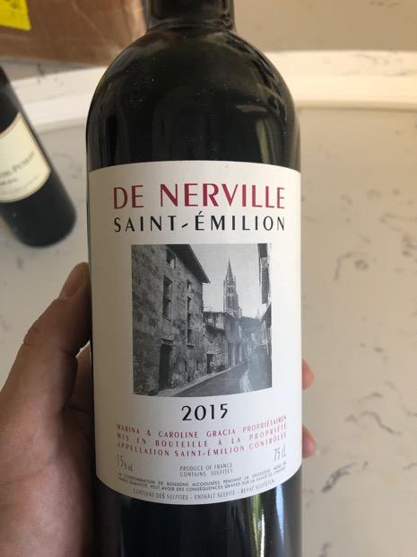 2012 De Nerville, France, Bordeaux, Libournais, St. Émilion - CellarTracker