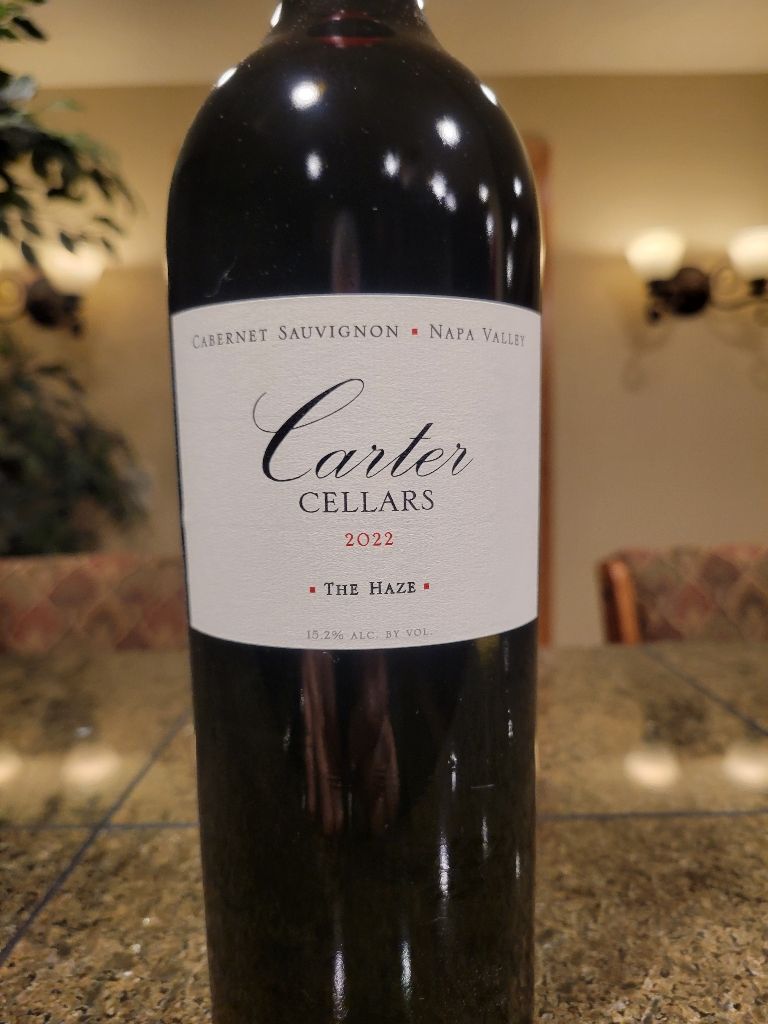 2022 Carter Cellars Cabernet Sauvignon The Haze, USA, California, Napa ...