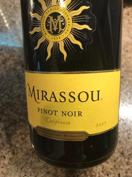 2005 Mirassou Cellars Pinot Noir, USA, California, Central Coast, Santa ...