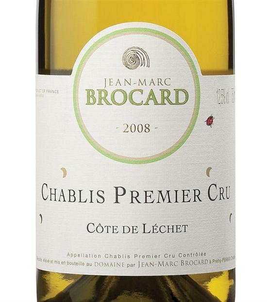 2009 Jean-Marc Brocard Chablis 1er Cru Côte de Léchet, France, Burgundy ...