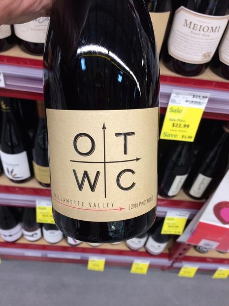 2015 Oregon Trails Wine Co. Pinot Noir, USA, Oregon, Willamette Valley ...