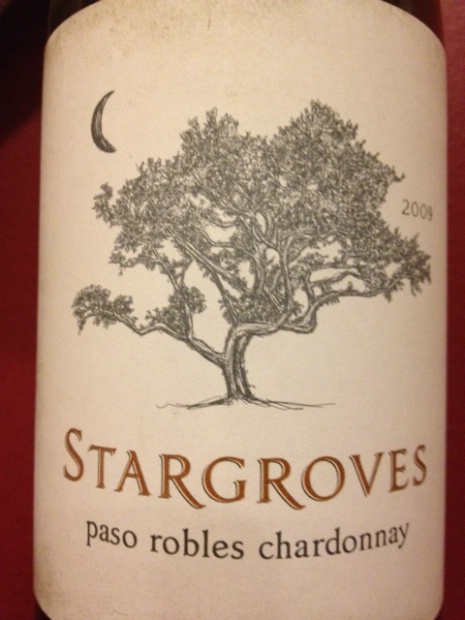 2009 Stargroves Chardonnay, USA, California, Central Coast, Paso Robles ...