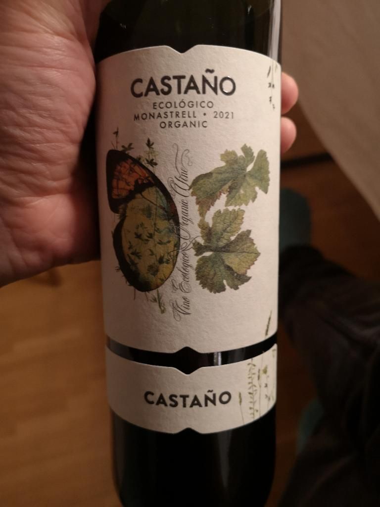2021 Bodegas Castaño Monastrell Yecla Ecológico, Spain, Murcia, Yecla ...