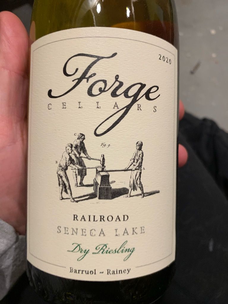 2020 Forge Cellars Dry Riesling Railroad, USA, New York, Finger Lakes ...