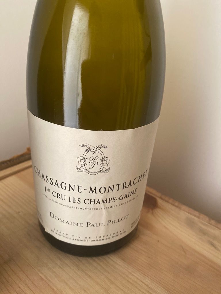 2020 Paul Pillot Chassagne-Montrachet 1er Cru Les Champs-Gain, France ...