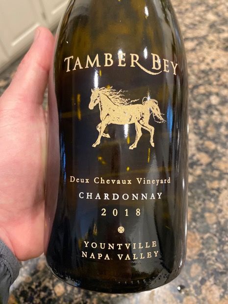 2018 Tamber Bey Chardonnay Deux Chevaux Vineyard, USA, California, Napa ...