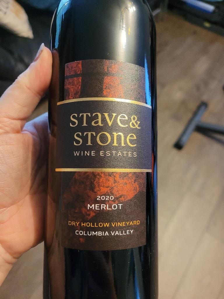 2020 Stave & Stone Merlot Dry Hollow Vineyard, USA, Washington ...