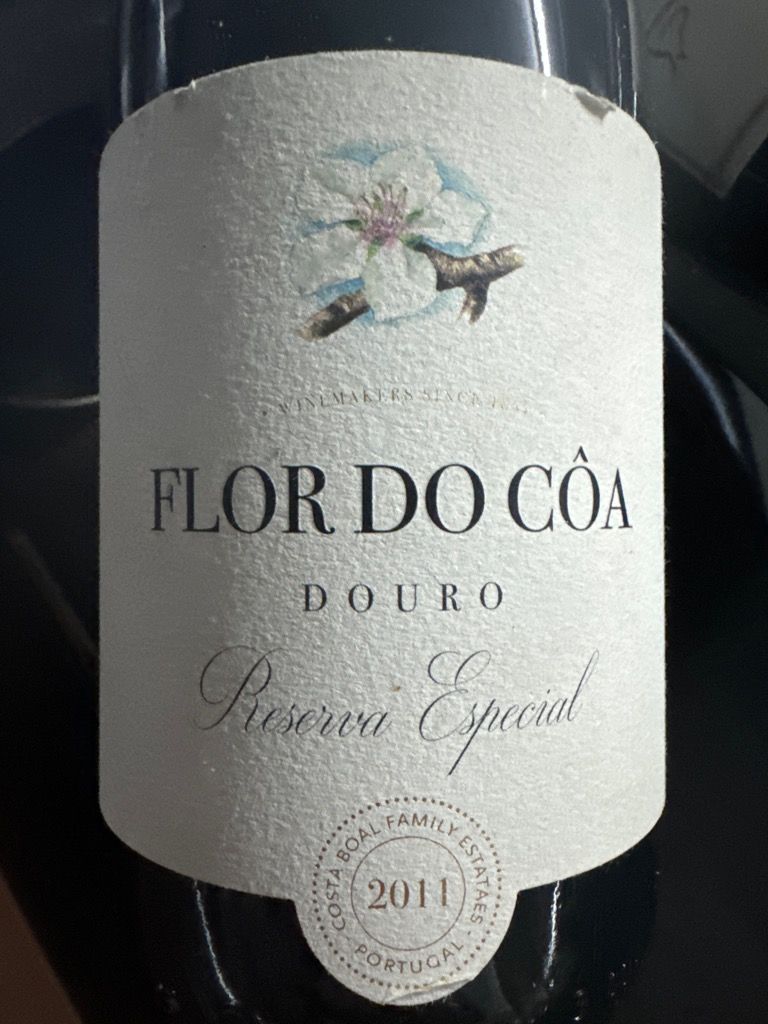 2011 Costa Boal Flor do Côa Reserva Especial, Portugal, Douro ...
