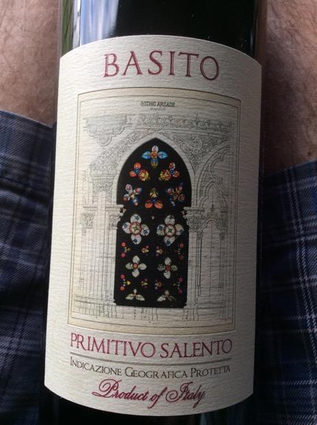 2015 Basito Primitivo Salento IGT, Italy, Puglia, Salento IGT ...