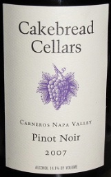 2007 Cakebread Cellars Pinot Noir Carneros, USA, California, Napa ...