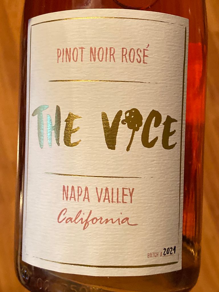 2023 The Vice Pinot Noir Rosé, USA, California, Napa Valley - CellarTracker